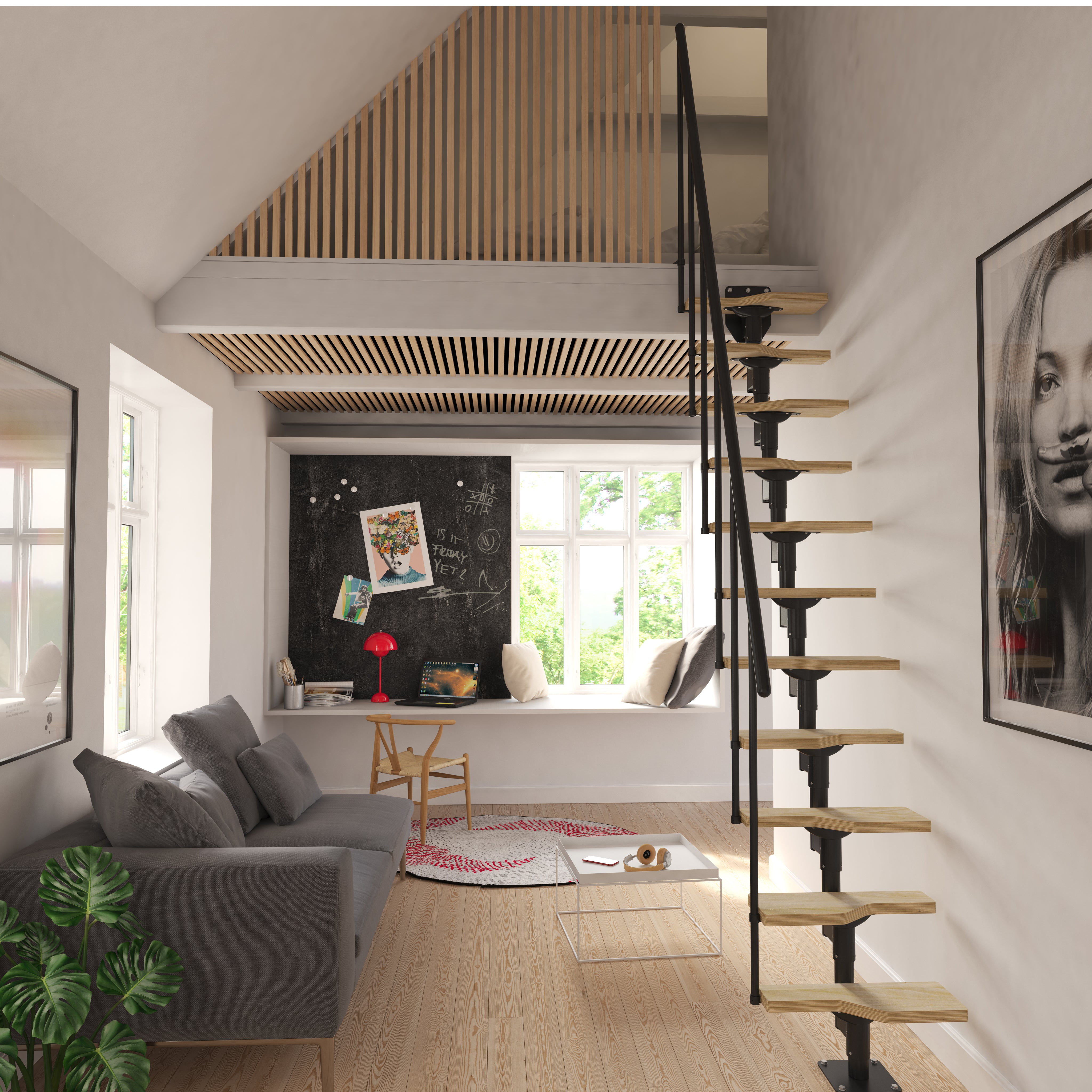 ATLANTA Modular Staircase Kit – Dolle USA