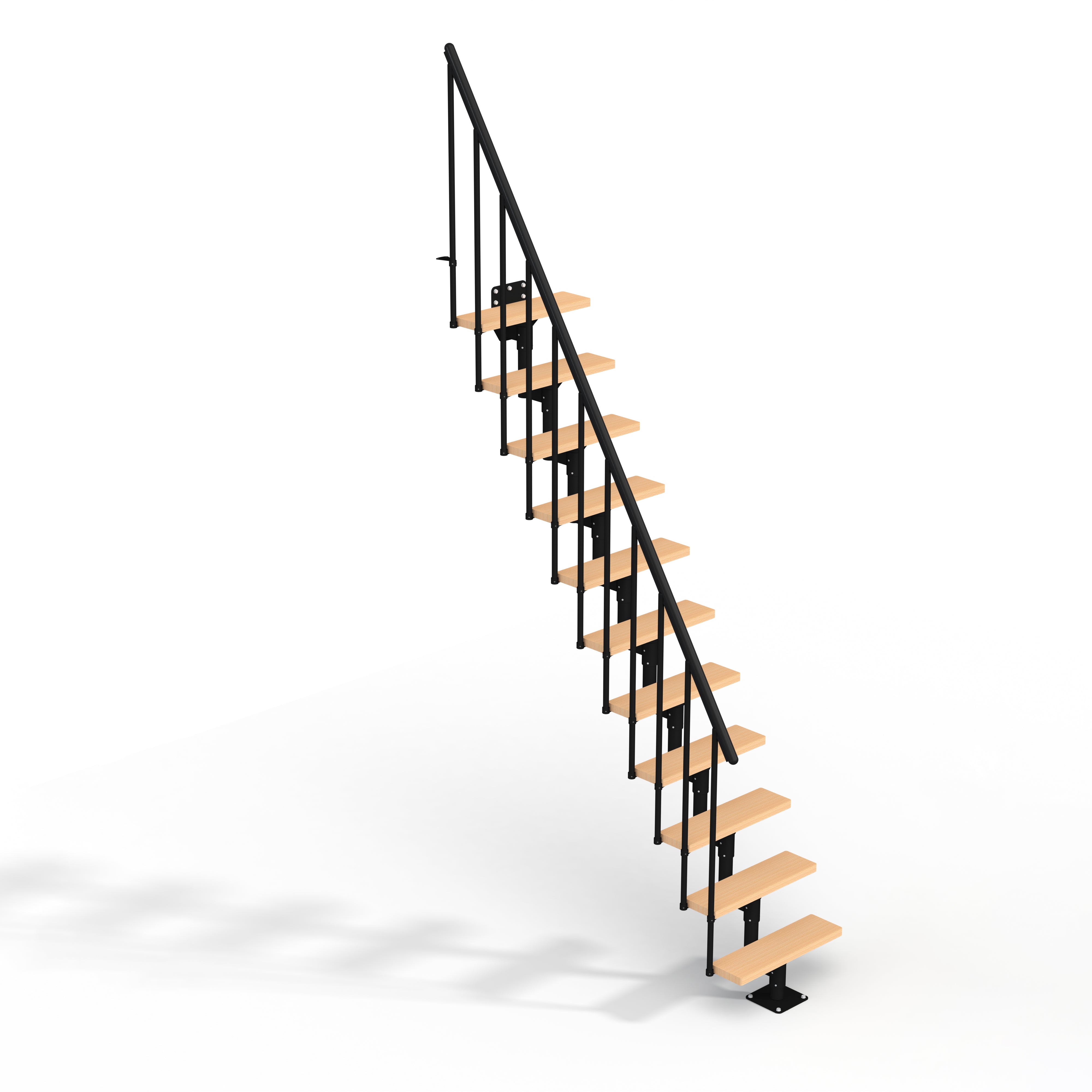 Dallas Straight Modular Staircase Kit – Dolle USA